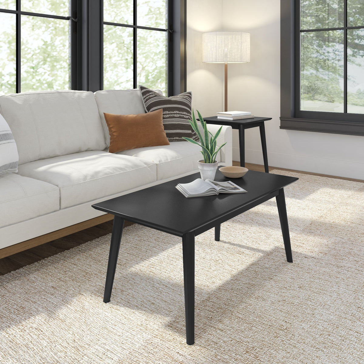 Mid Century Modern Coffee Table 40 Plank Beam