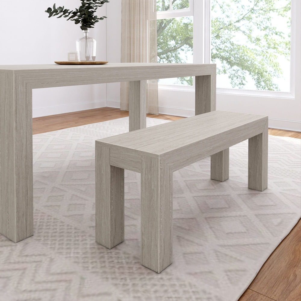 Modern Dining Bench - 49" – Plank+Beam
