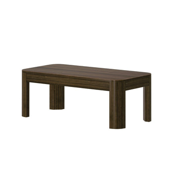 Contour Solid Wood Coffee Table, 40" – Plank+Beam
