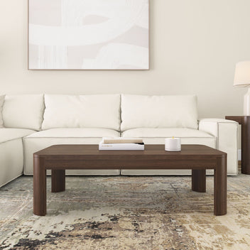 Contour Solid Wood Coffee Table, 48" – Plank+Beam
