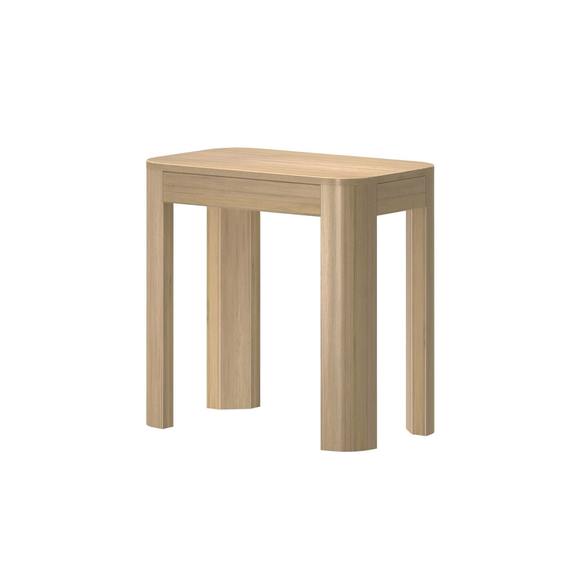 Contour Solid Wood Side Table, 25" – Plank+Beam