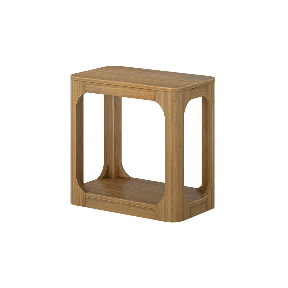 Forma Side Table with Shelf, 25" – Plank+Beam