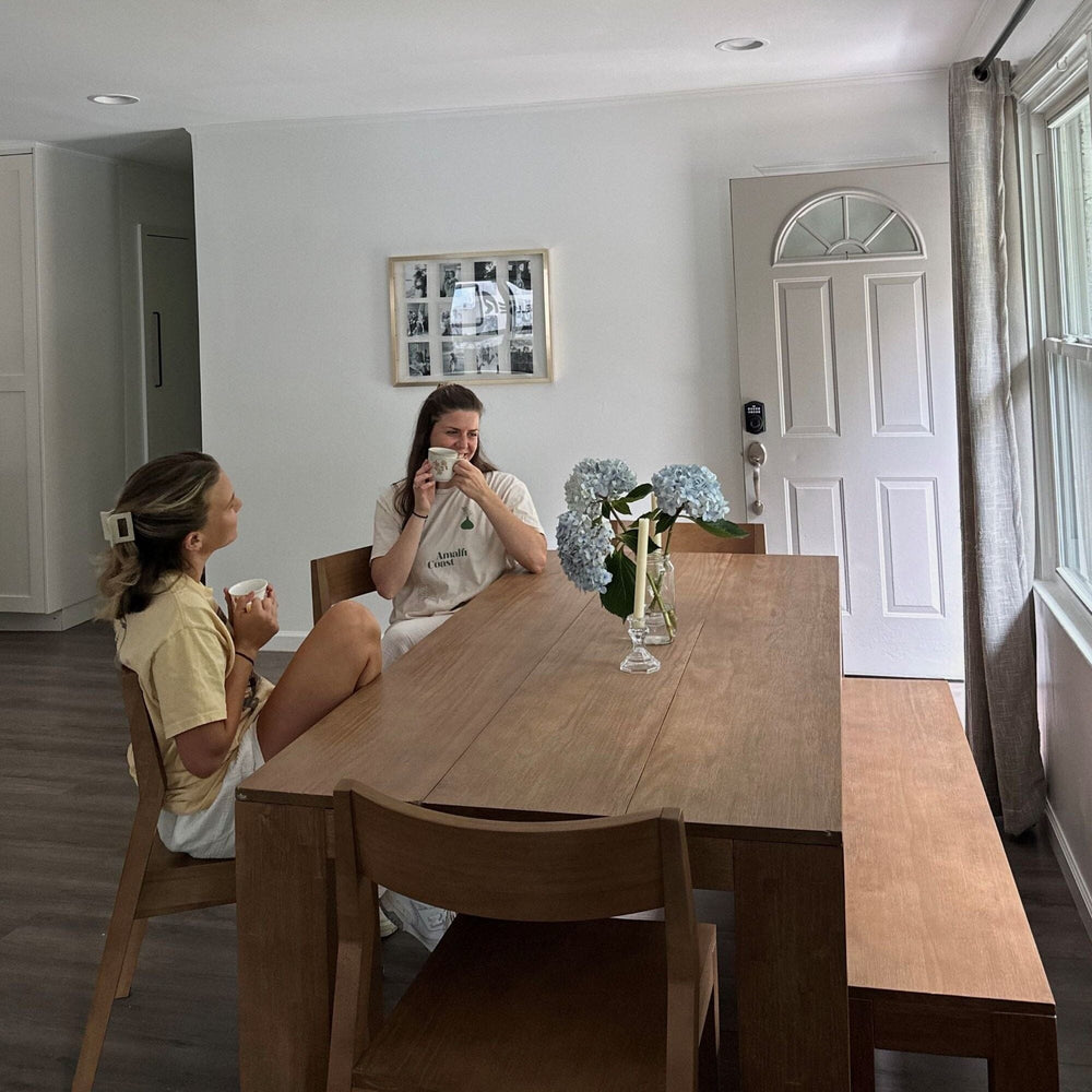 Modern Solid Wood Dining Table, 72" – Plank+Beam