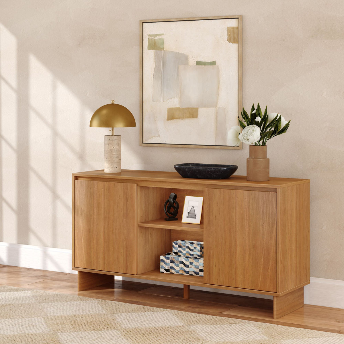 Modern 2-Door Sideboard - 59" – Plank+Beam