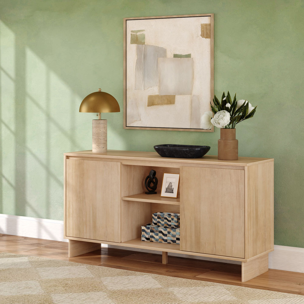 Modern 2-Door Sideboard - 59" – Plank+Beam