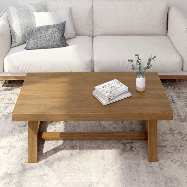 Farmhouse Rectangular Coffee Table, 48" – Plank+Beam