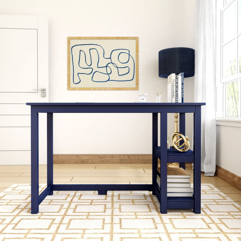 Solid Wood Computer Desk with Storage – Plank+Beam