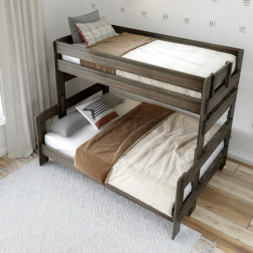 Rustic Twin Over Full Bunk Bed – Plank+Beam